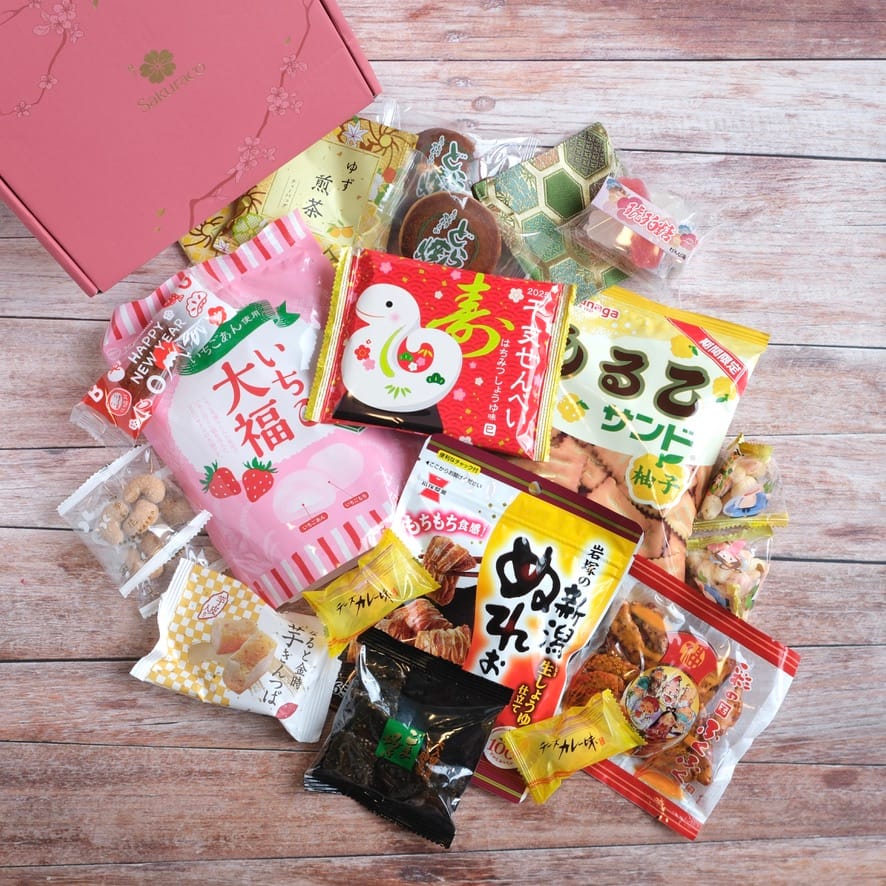 Sakuraco and TokyoTreat [OVERVIEW] – Japanese Snack Boxes for January 2025